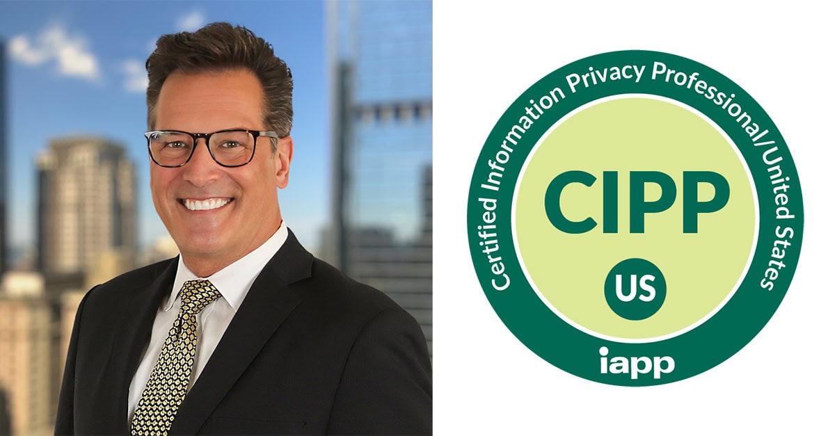 Derek Schaffner Earns CIPP/US Certification from International ...